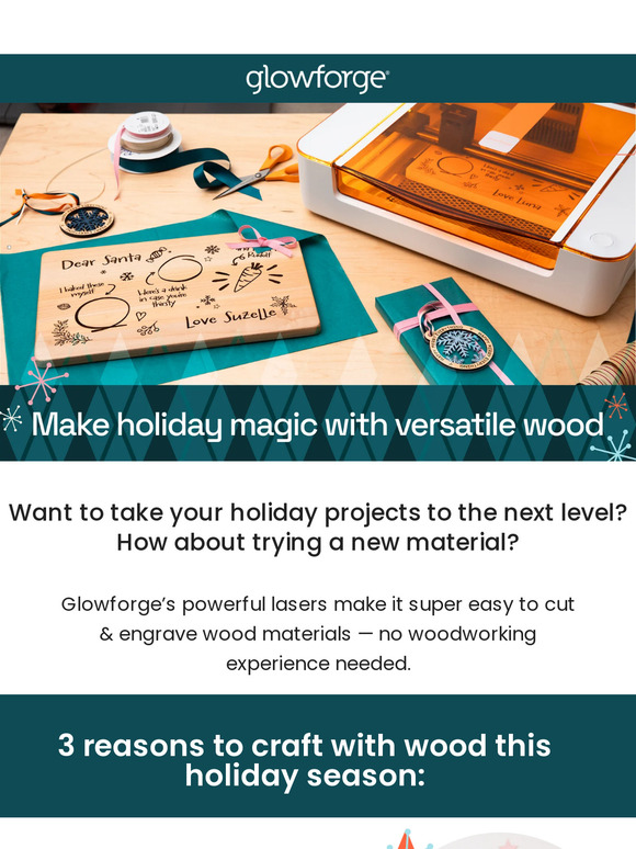 Glowforge: Wishing You Could Craft with Wood? | Milled