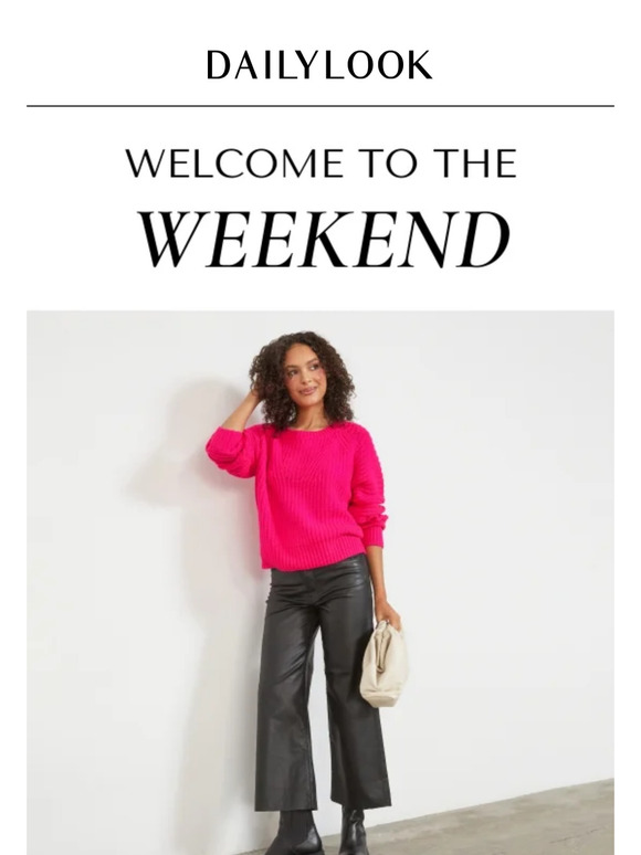 DailyLook: 💬 a message about your weekend style... | Milled