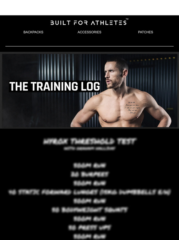 Built for Athletes: Your HYROX Threshold Test with Graham Halliday ...