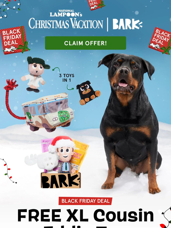 BarkBox: Upgrade Your National Lampoon’s Christmas Vacation Box | Milled