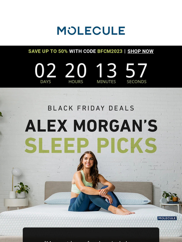 Molecule: ⚽ Alex Morgan's Top Sleep Picks | Milled
