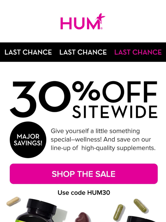 HUM Nutrition: 30% off sitewide….Don’t miss the sale! | Milled