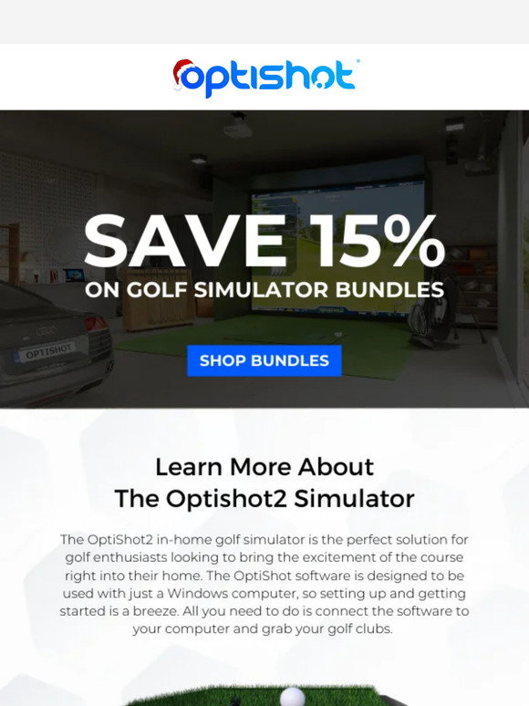 OptiShot Golf: Learn more about the Optishot2 Golf Simulator⛳ | Milled
