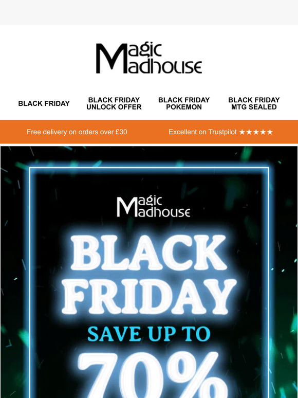 Magic Madhouse: Our Black Friday Sale is Still Going! ⬛ | Milled