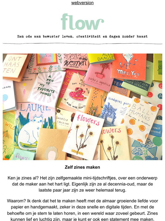 Flow: Zo maak je zelf een mini-tijdschrift | Milled