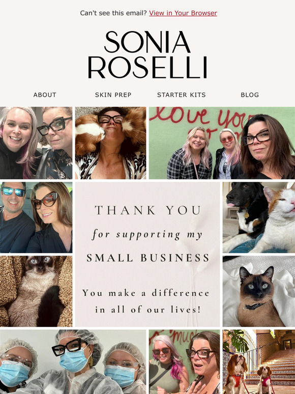 Sonia Roselli: Small Business, Big Impact: Enjoy 40% Off 😍 | Milled