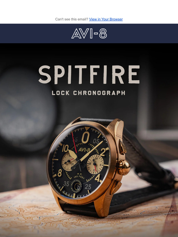 Dartmouth Brands: 🛩️ Spitfire Lock Chronograph: A Tribute to Heroism ...