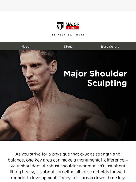 major-lutie.com: Major Shoulder Sculpting:⬆️💪 Targeting all 3 Delts ...