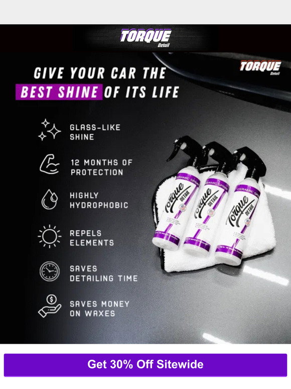 Torque Detail: Ceramic Spray Biggest Discount for The Year! | Milled