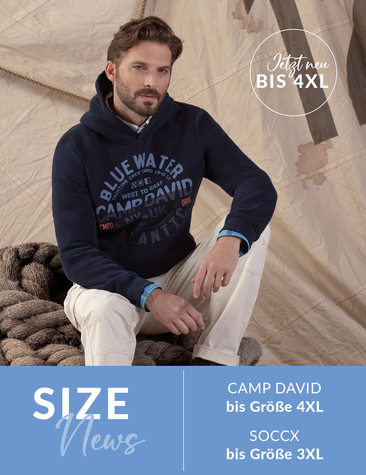 CAMP DAVID: New Sizes 👌 Neu & limitiert: CAMP DAVID Kids Collection! 😍 ...