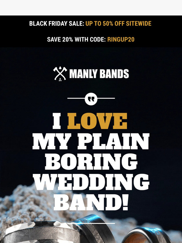 Manly Bands: Finger Swag is a Real Thing … | Milled