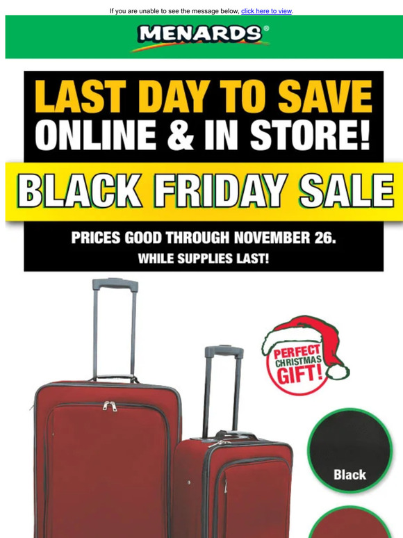 Menards: 2-Piece Luggage Set ONLY $49.99! | Milled