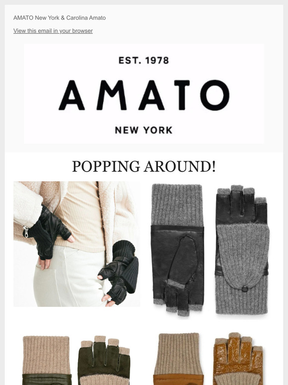 Amato New York: POPPING AROUND! | Milled
