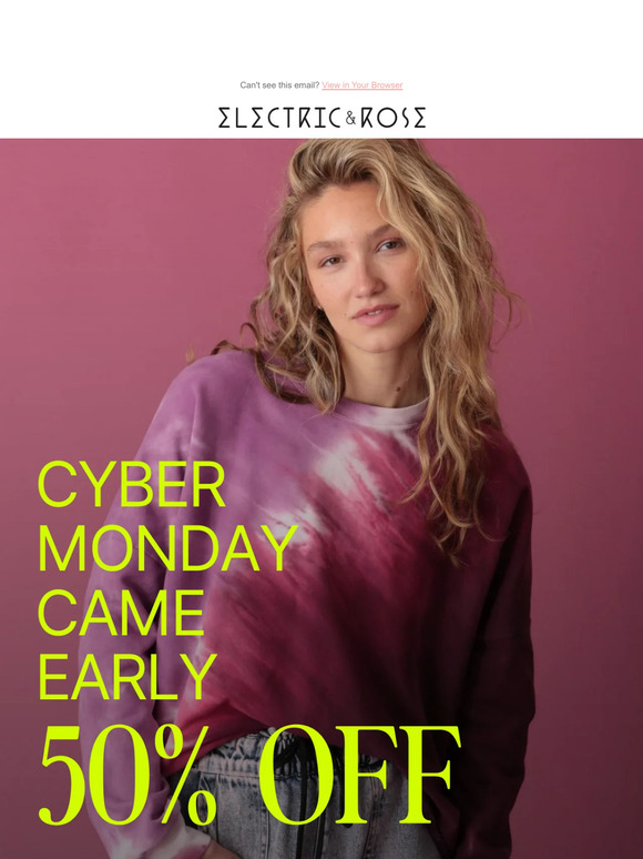 Electric & Rose Clothing: Free Tote With $300 Orders! | Milled