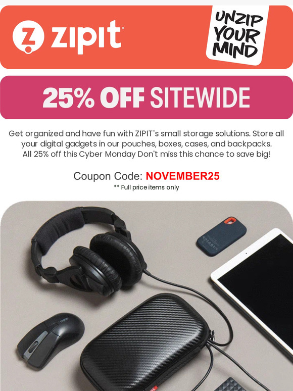 ZIPIT: Our biggest sale of the year 🎁 | Milled