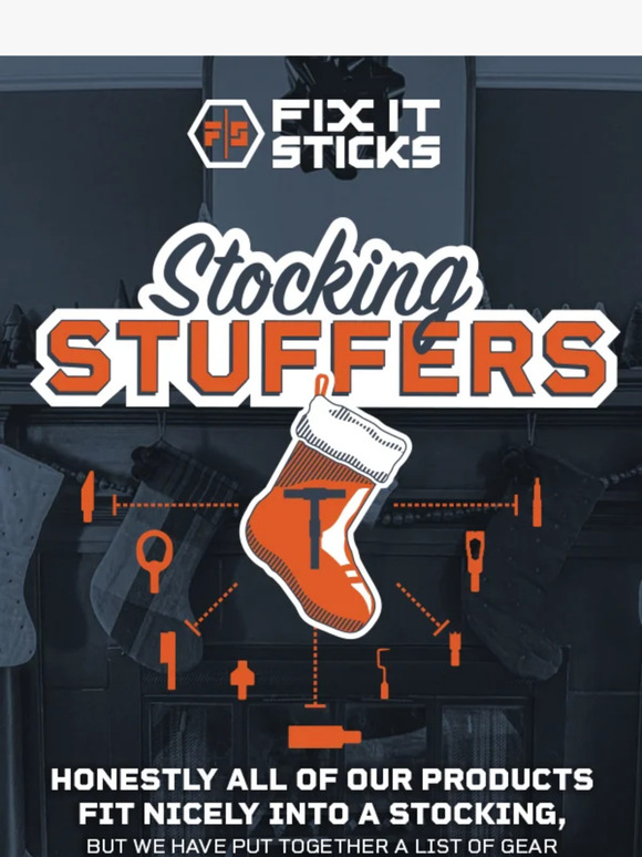Fix It Sticks: Stocking Sized Tools that make a Big Impact! | Milled