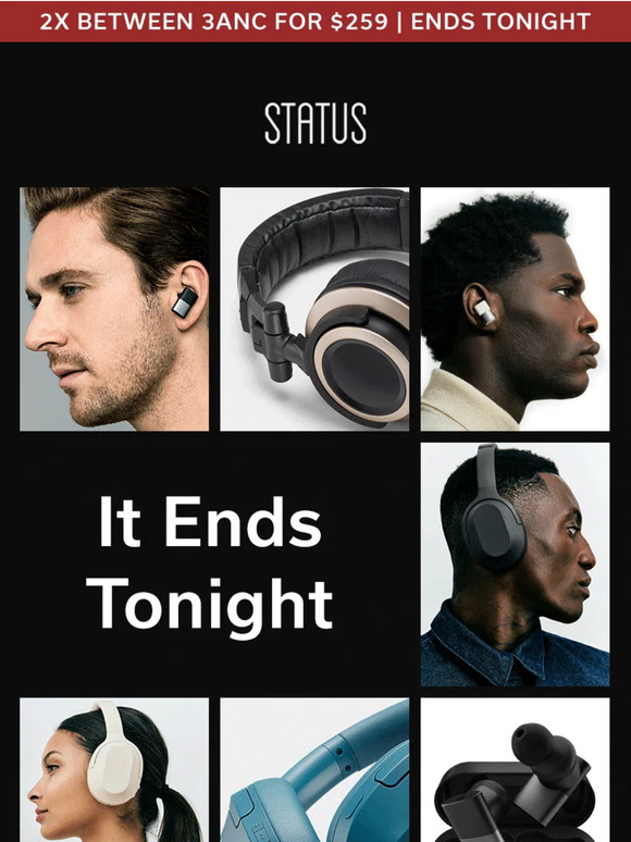 Status Audio: 🎧 ⚡ Last Day: Grab 2 Pairs of 3ANC for Just $259! | Milled