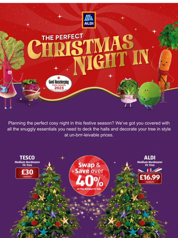 Aldi: Sleigh your Christmas Night in with Aldi 🔥🎄 | Milled