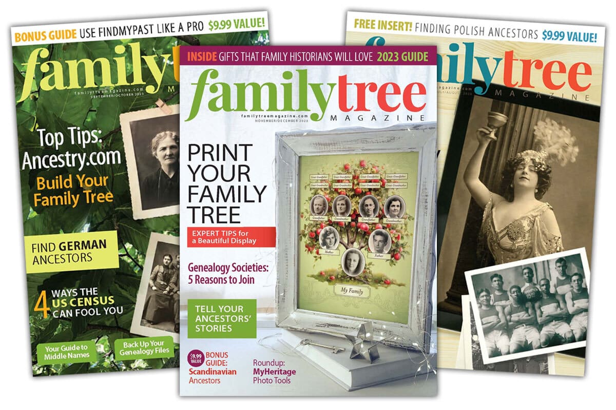 Family Tree Magazine: Please Accept Your Benefits Today! | Milled