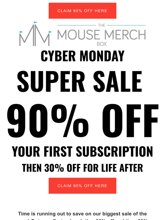The Mouse Merch Box: 🎉 Our BIGGEST sale of the year! | Milled
