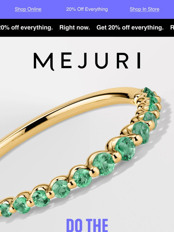 Mejuri Email Newsletters: Shop Sales, Discounts, and Coupon Codes