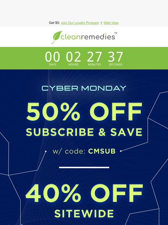 Clean Remedies, LLC: ⏰ HOURS LEFT to save 40-50% | Milled