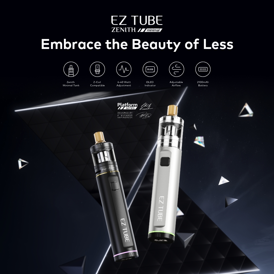 Innokin: Unveiling the Innokin EZ TUBE Zenith Minimal - New Release ...