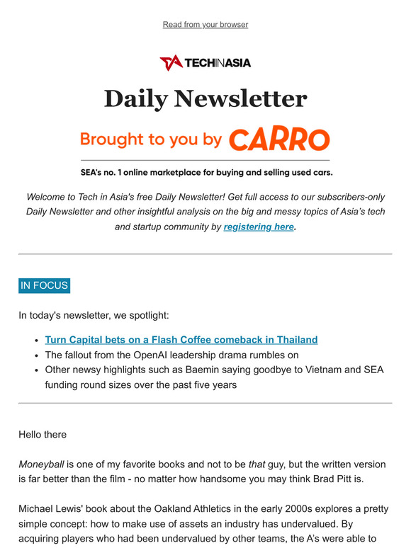 Tech in Asia: Turn Capital plays Moneyball | Milled