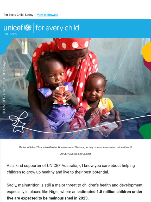 UNICEF: —, did you know about this life-saving sachet? 🥜 | Milled
