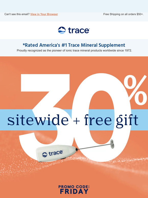 Trace Minerals: 🚨 Your Exclusive Cyber Monday Magic Awaits—Unwrap Now ...