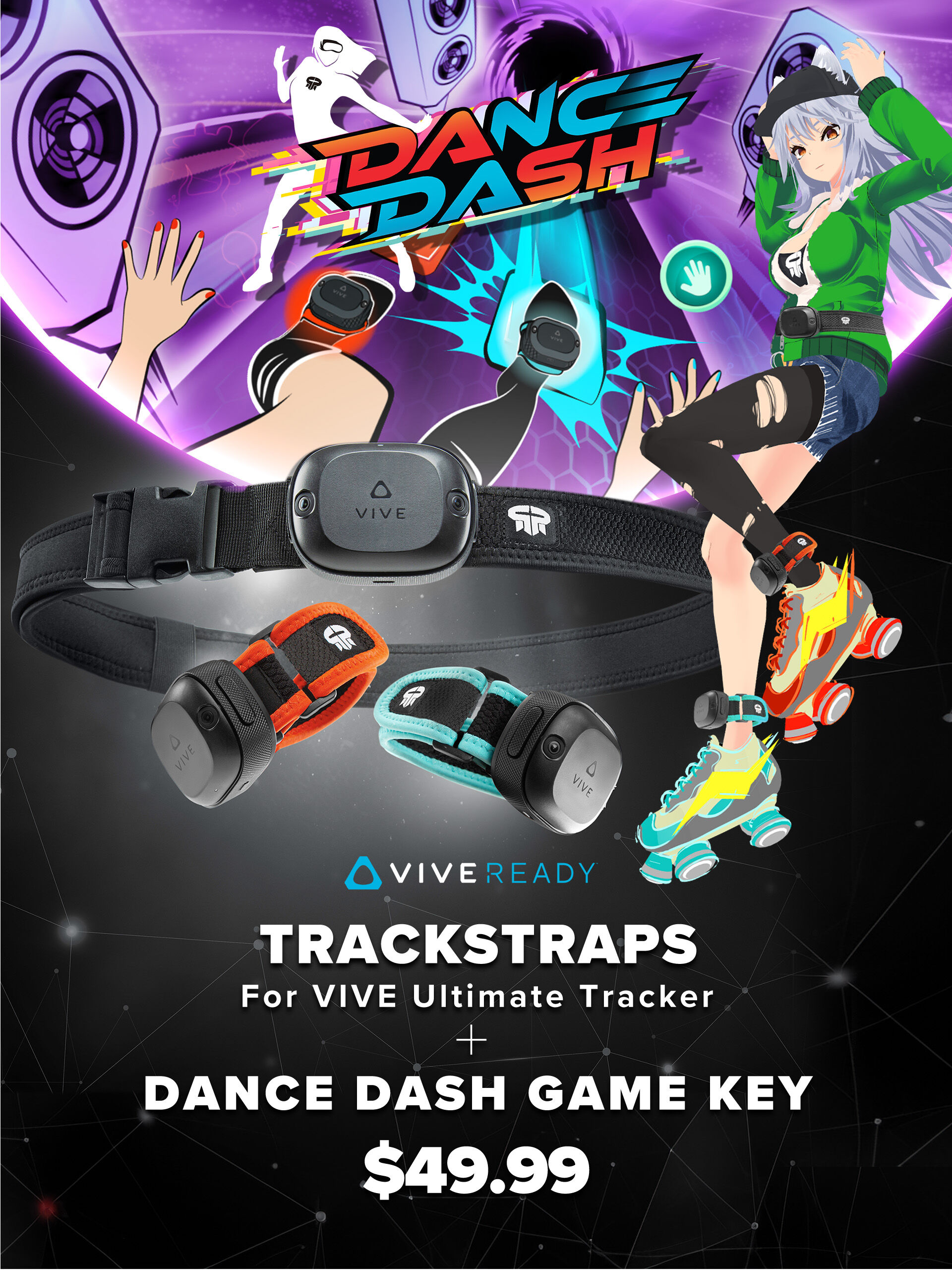 Rebuff Reality: 🔊Introducing Trackstraps for VIVE Ultimate Tracker ...