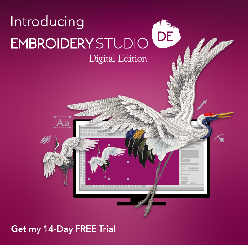 Wilcom: Introducing EmbroideryStudio Digital Edition | Milled