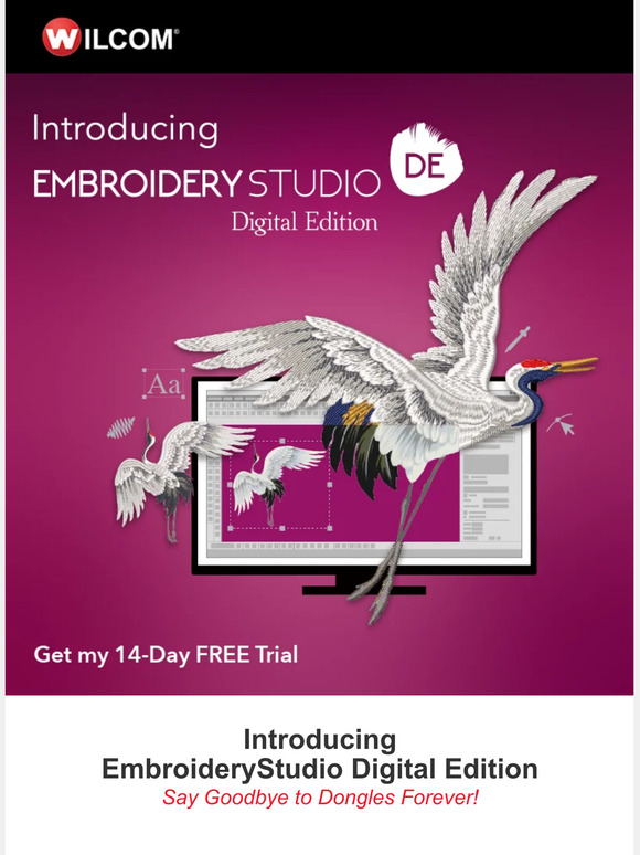 Wilcom International Pty Ltd: Introducing EmbroideryStudio Digital ...