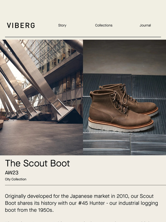 Viberg: The Scout Boot | Milled