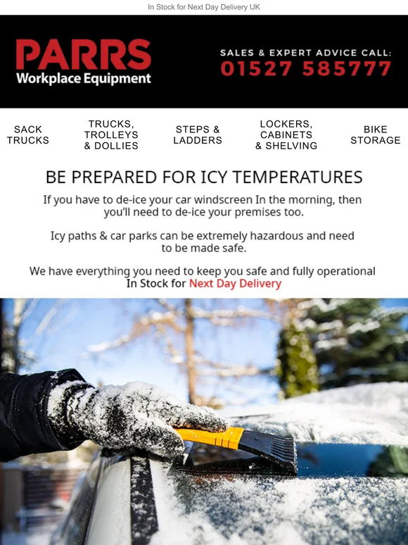 Parrs: Stay Safe this Winter with our Essential Winter Safety Products ...