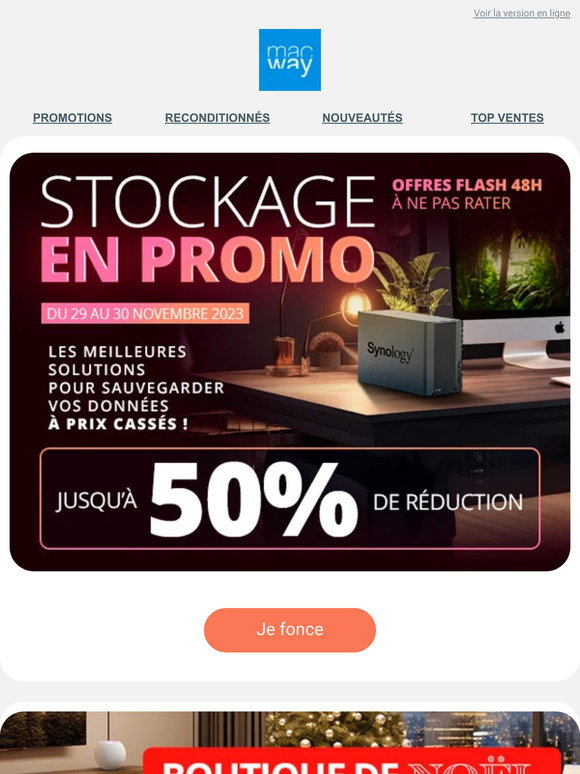 MacWay: Stockage en promo | Milled