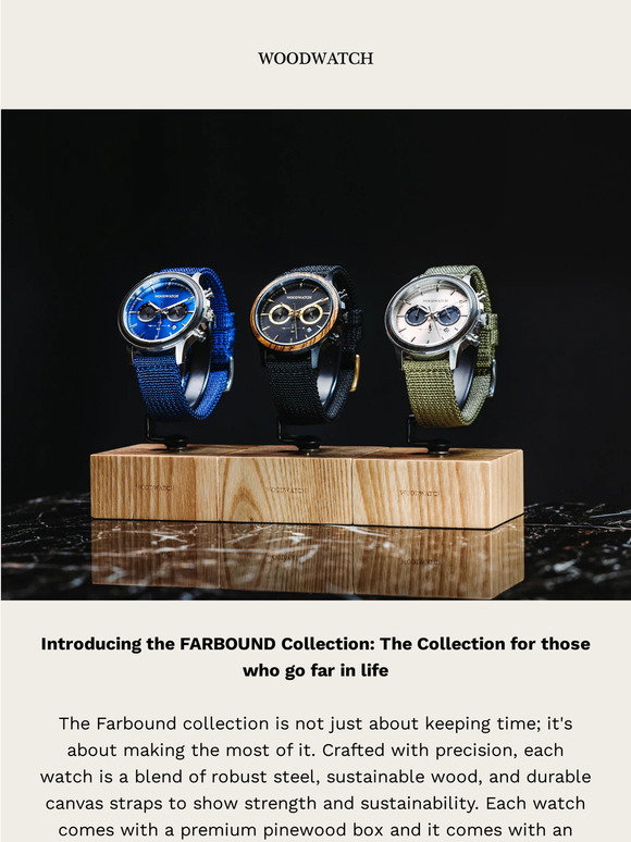 WoodWatch: NEW! Meet The Farbound Collection ⚡ | Milled