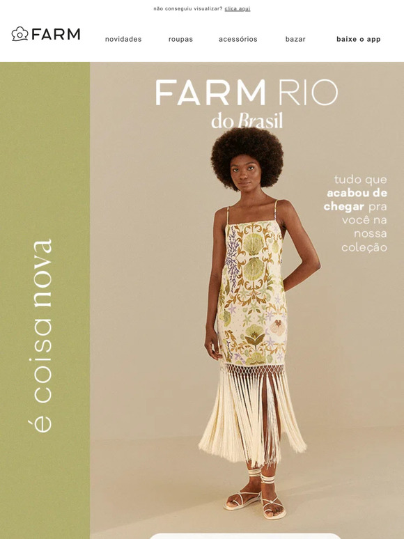 FARM Rio: [É COISA NOVA] novos shapes e estampas 😍 | Milled