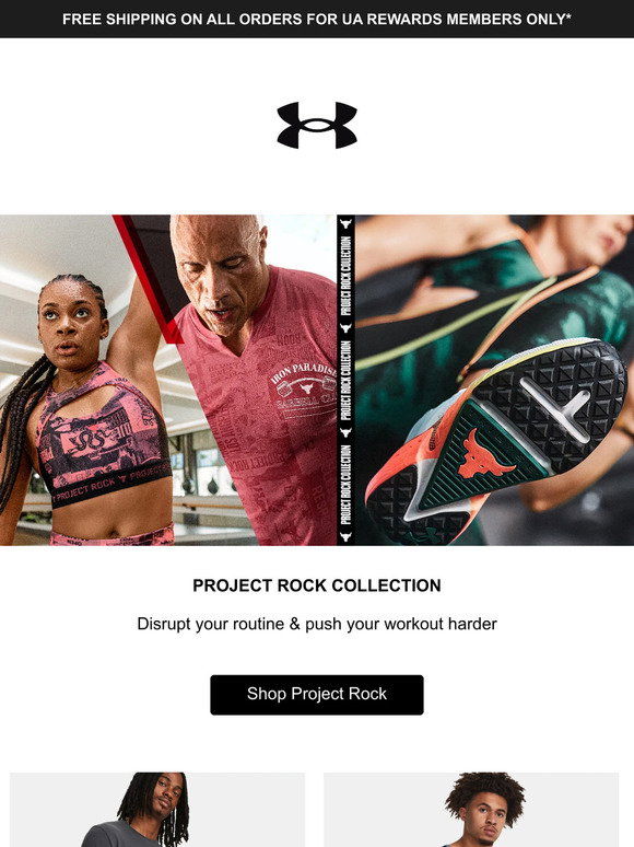 Under Armour: The latest drop from Dwayne Johnson is here 🔥 | Milled