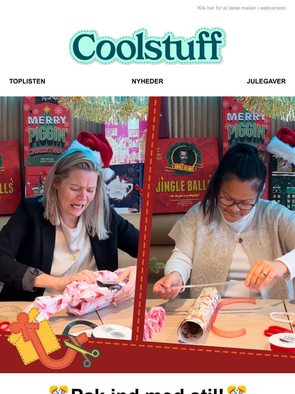 CoolStuff: 🎁NYHED: Alt til den smarteste og flotteste indpakning!🎁 | Milled