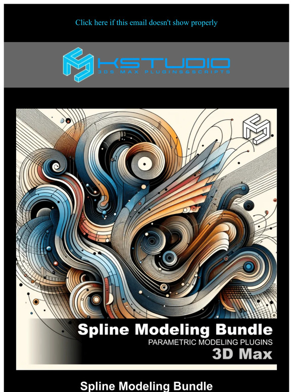 Kstudio: News from Kstudio (Spline Modeling Bundle) | Milled