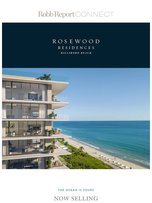 Robb Report: Welcome to Your Oceanfront Sanctuary on the Sand | Milled