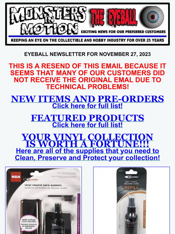 Monsters in Motion: New Soundtracks plus Vinyl and CD Collecting ...