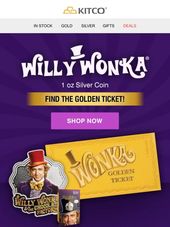 Kitco Metals: Find the Golden Ticket! | Milled