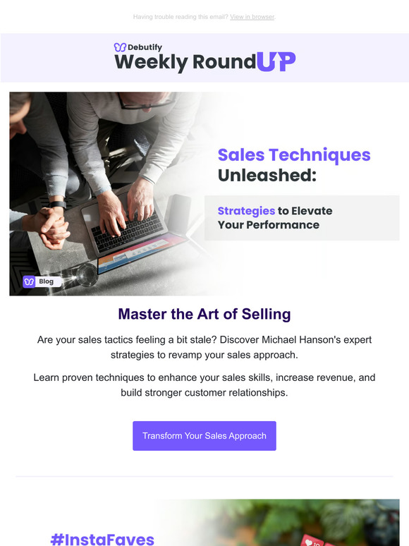 Debutify: Transform your sales techniques with Michael Hanson | Milled