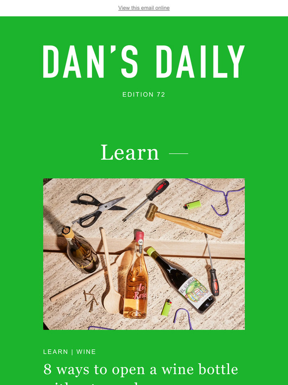 Dan Murphys: 8 ways to pop that cork without a corkscrew | Milled