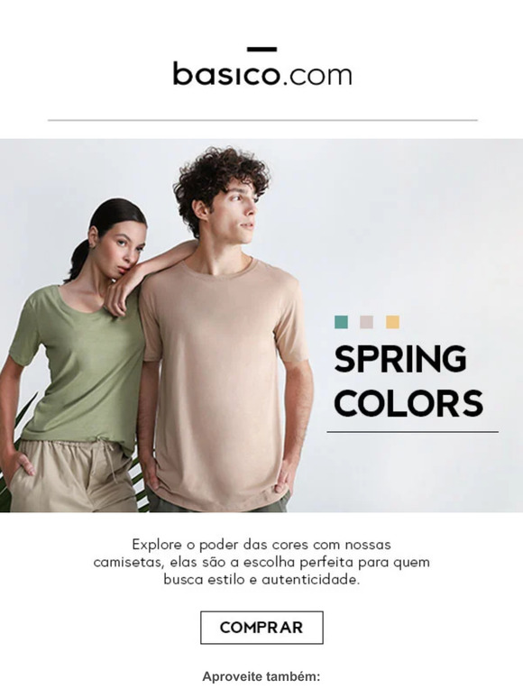 Basico: Explore o poder das cores com R$200 OFF 💛 | Milled