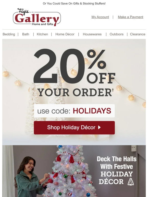 Figis: Spread Cheer With 20% Off Holiday Décor | Milled