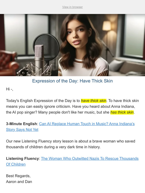 Deep English: 3-Min English: Can AI Replace Human Touch in Music? Anna ... Deep English: 3-Min English: Can AI Replace Human Touch in Music? Anna ...