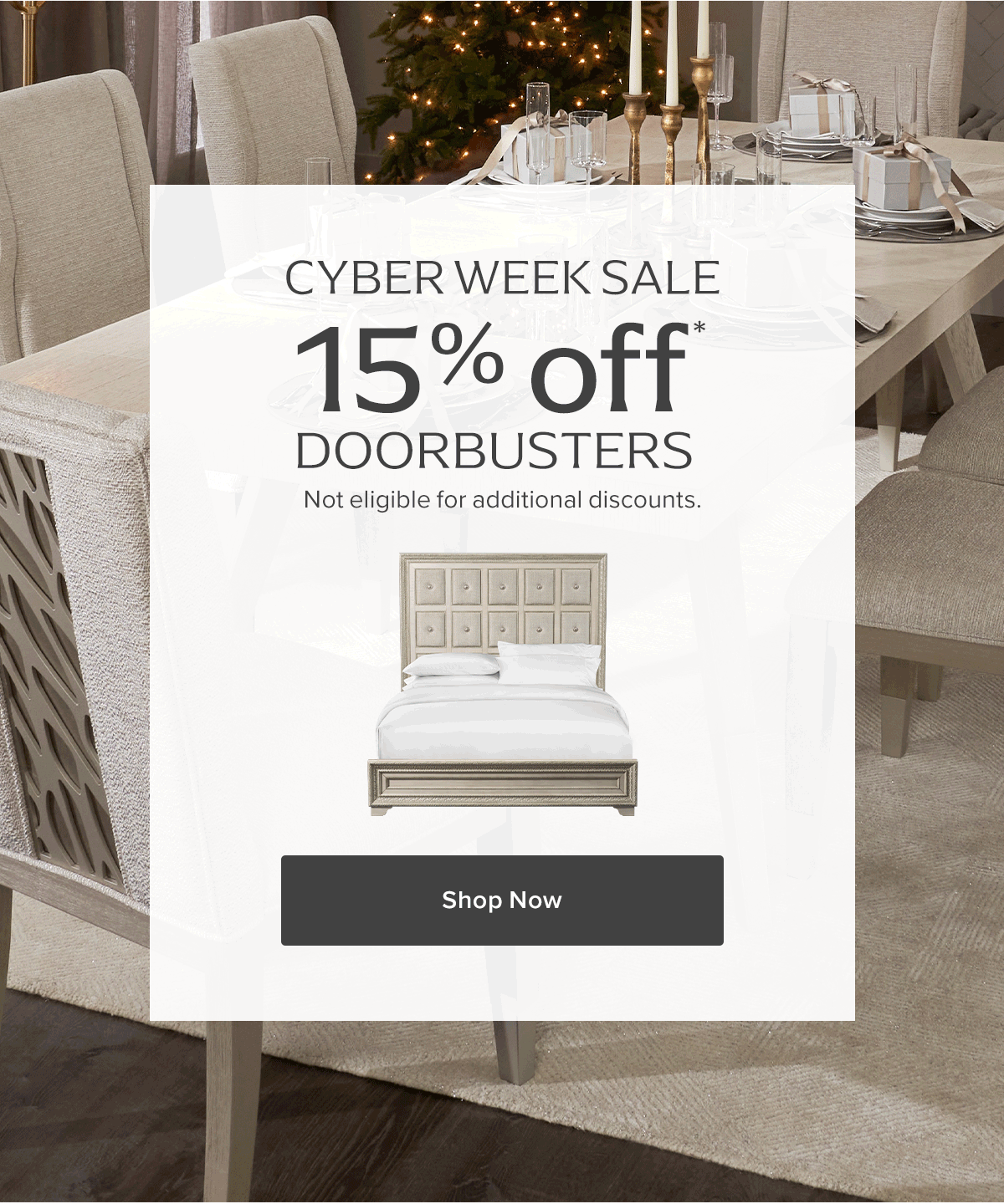 American Signature Furniture: 🚨 15% off Doorbusters 🔥 Cyber Week Sale ...